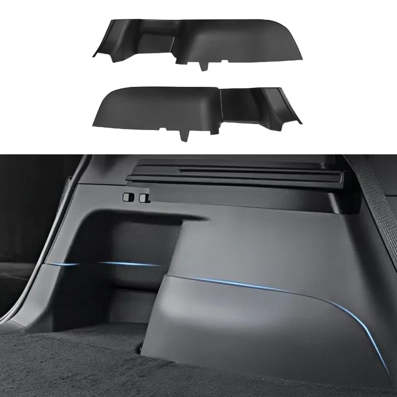 TOPABYTE Rear Trunk Side Protection Covers For Model Y 2020-2024